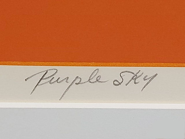 "Purple Sky" - Joyce Frances Devlin – Bohaus Art